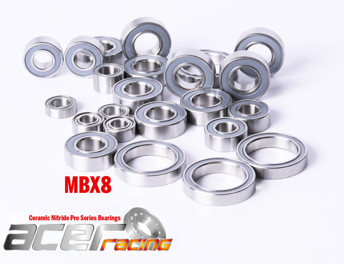 Mugen MBX8 MBX8R MBX8TR Ceramic Bearings – ACER Racing